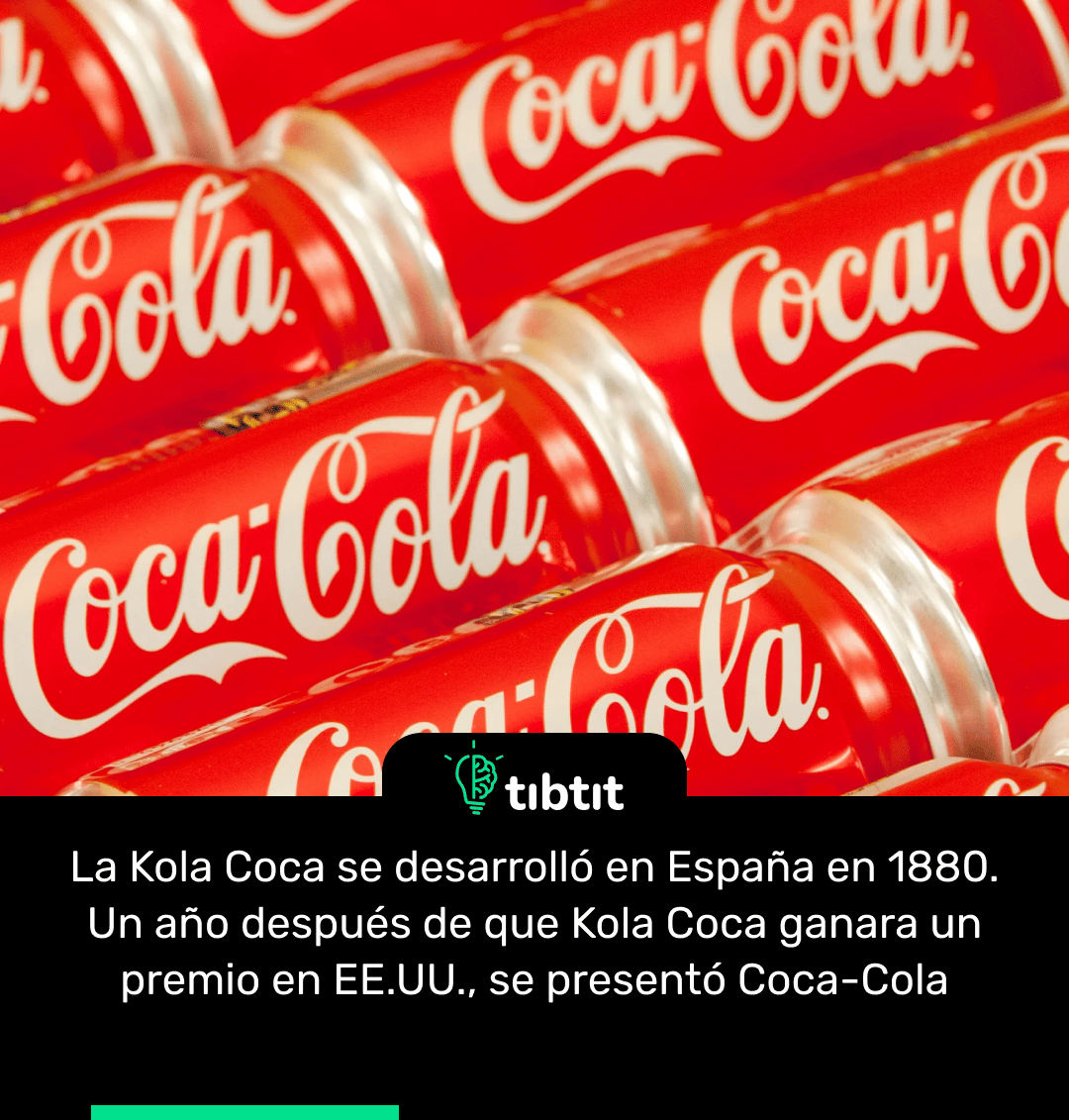 Sabías que… Coca-Cola fue presentada | Curiosidades & Datos curiosos ...