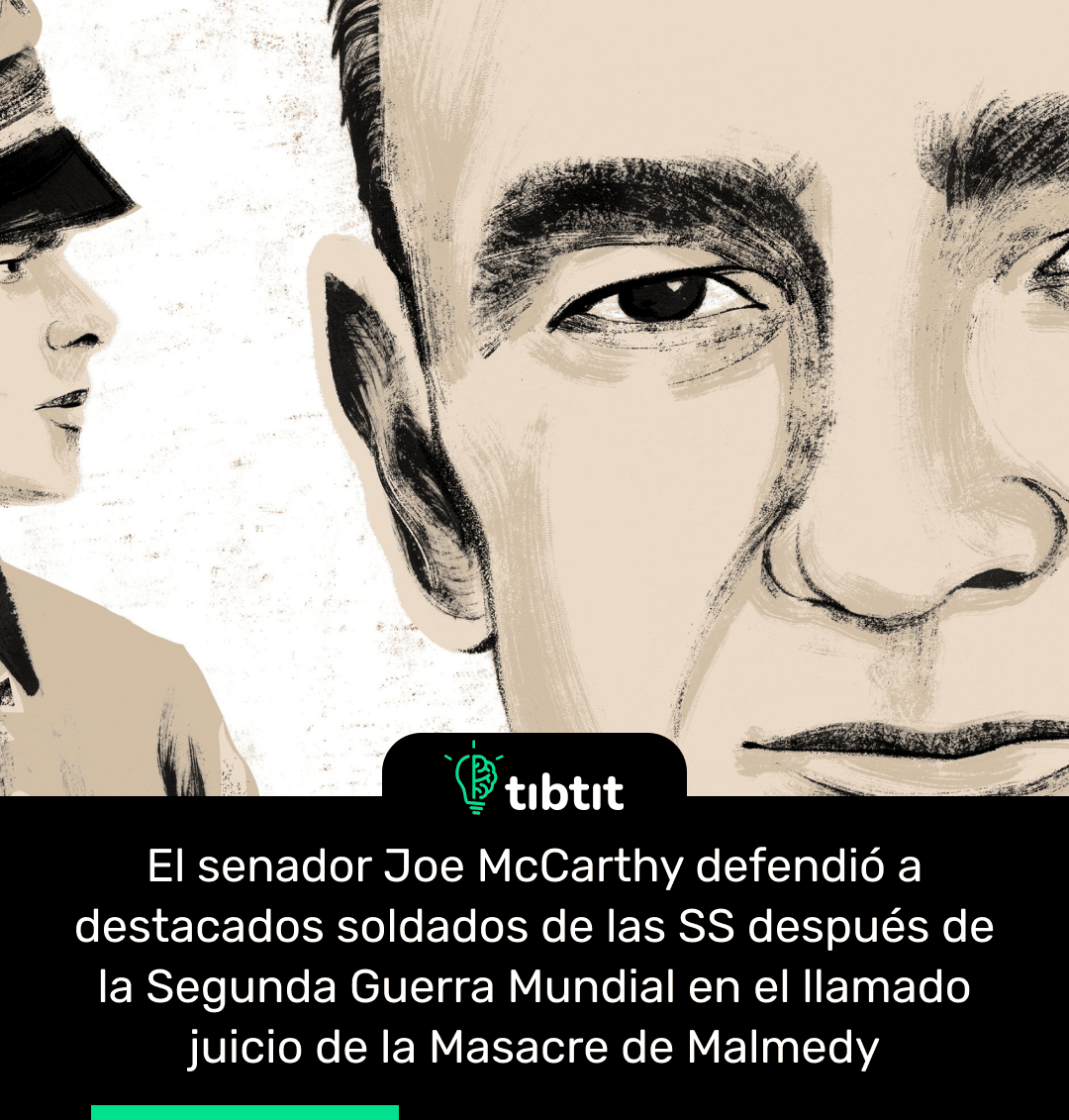 Sabías que… El senador Joe McCarthy defendió a destacados soldados de las SS | Curiosidades ...