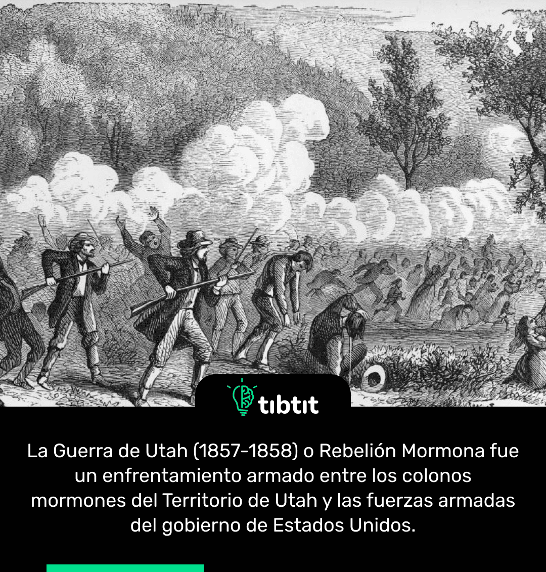Sabías que… La Guerra de Utah (1857-1858) | Curiosidades & Datos ...
