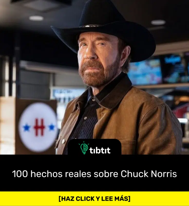 Sabías que… 100 hechos reales sobre Chuck Norris | Curiosidades & Datos ...