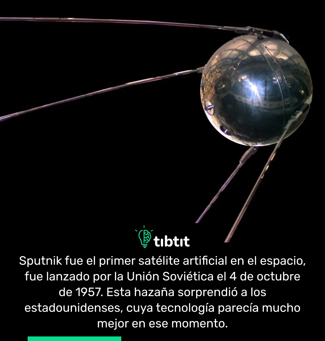 Sabías que… Sputnik fue el primer satélite artificial en el espacio | Curiosidades & Datos ...