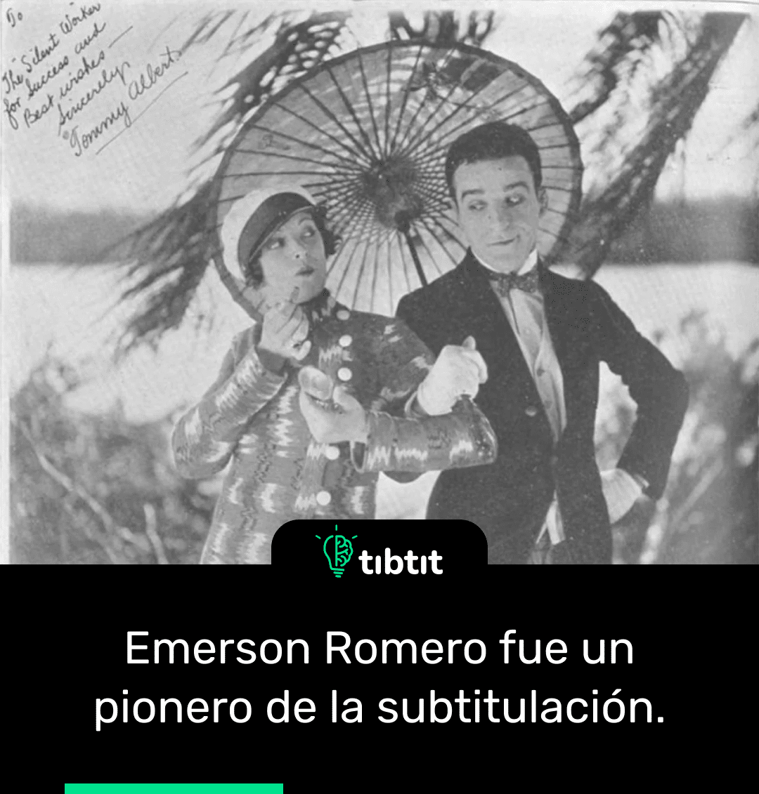 Sabías que… Emerson Romero fue un pionero | Curiosidades & Datos ...