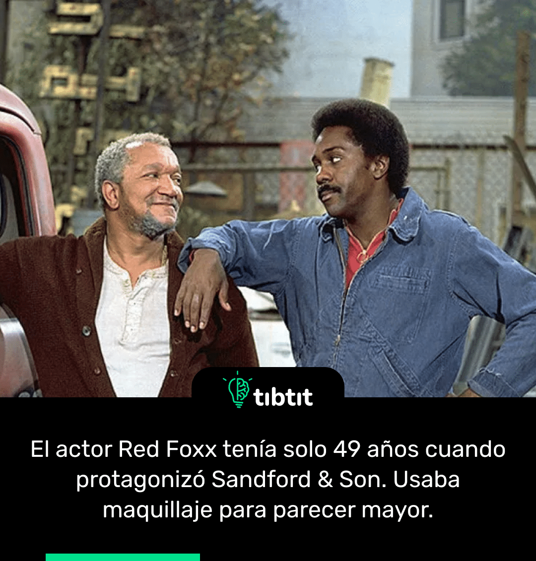 Sabías que… El actor Red Foxx | Curiosidades & Datos curiosos | Los ...