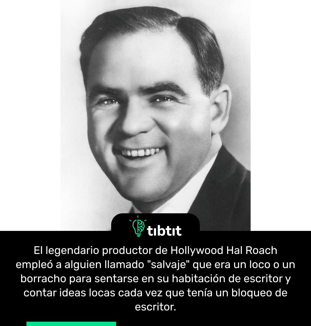 Sabías que… Hal Roach | Curiosidades & Datos curiosos | Los datos y ...