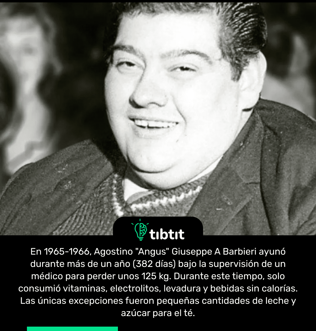 Sabías que… Agostino "Angus" Giuseppe A Barbieri | Curiosidades & Datos curiosos | Los datos y ...