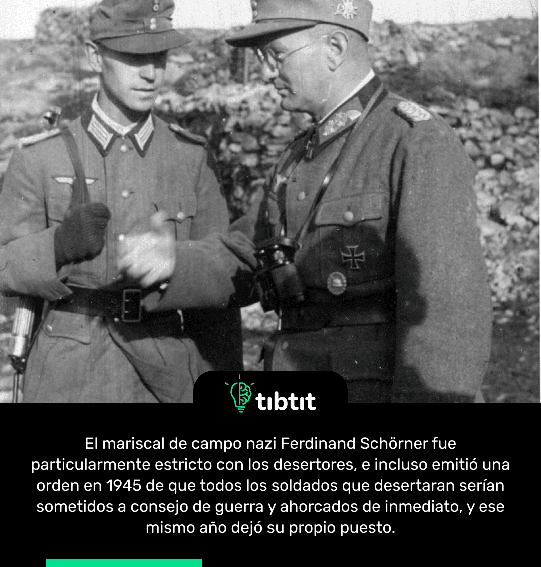 Sabías que… El mariscal de campo nazi Ferdinand Schörner | Curiosidades & Datos curiosos | Los ...
