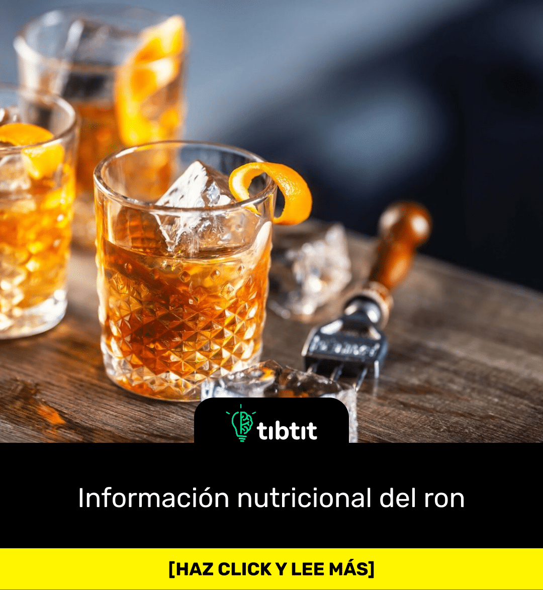Sabías que… Información nutricional del ron | Curiosidades & Datos ...