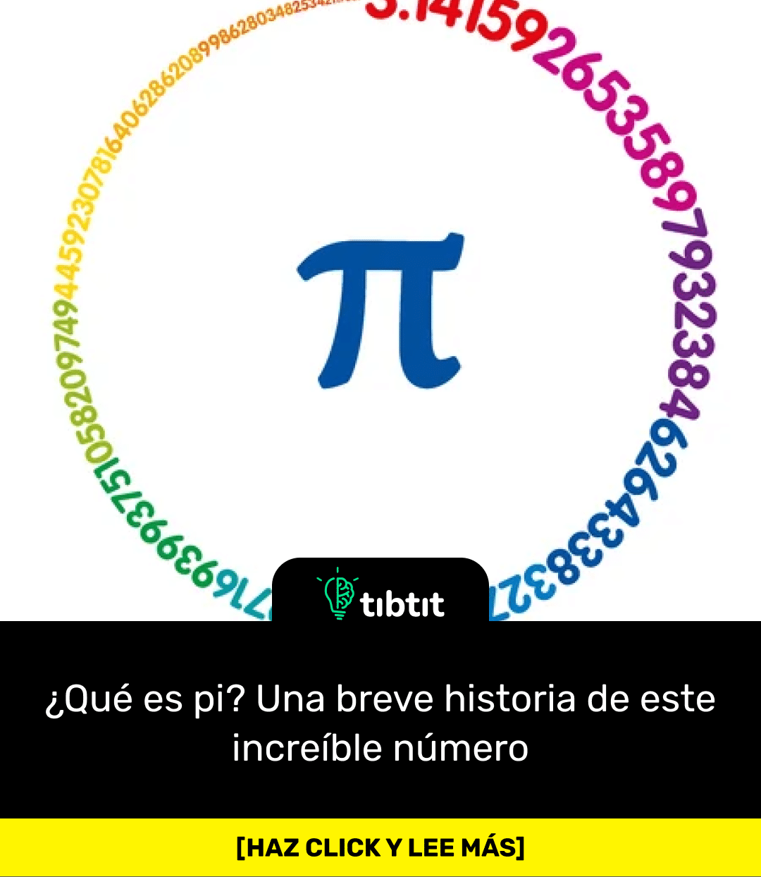 Sabías que… ¿Qué es pi? Una breve historia de este increíble número ...