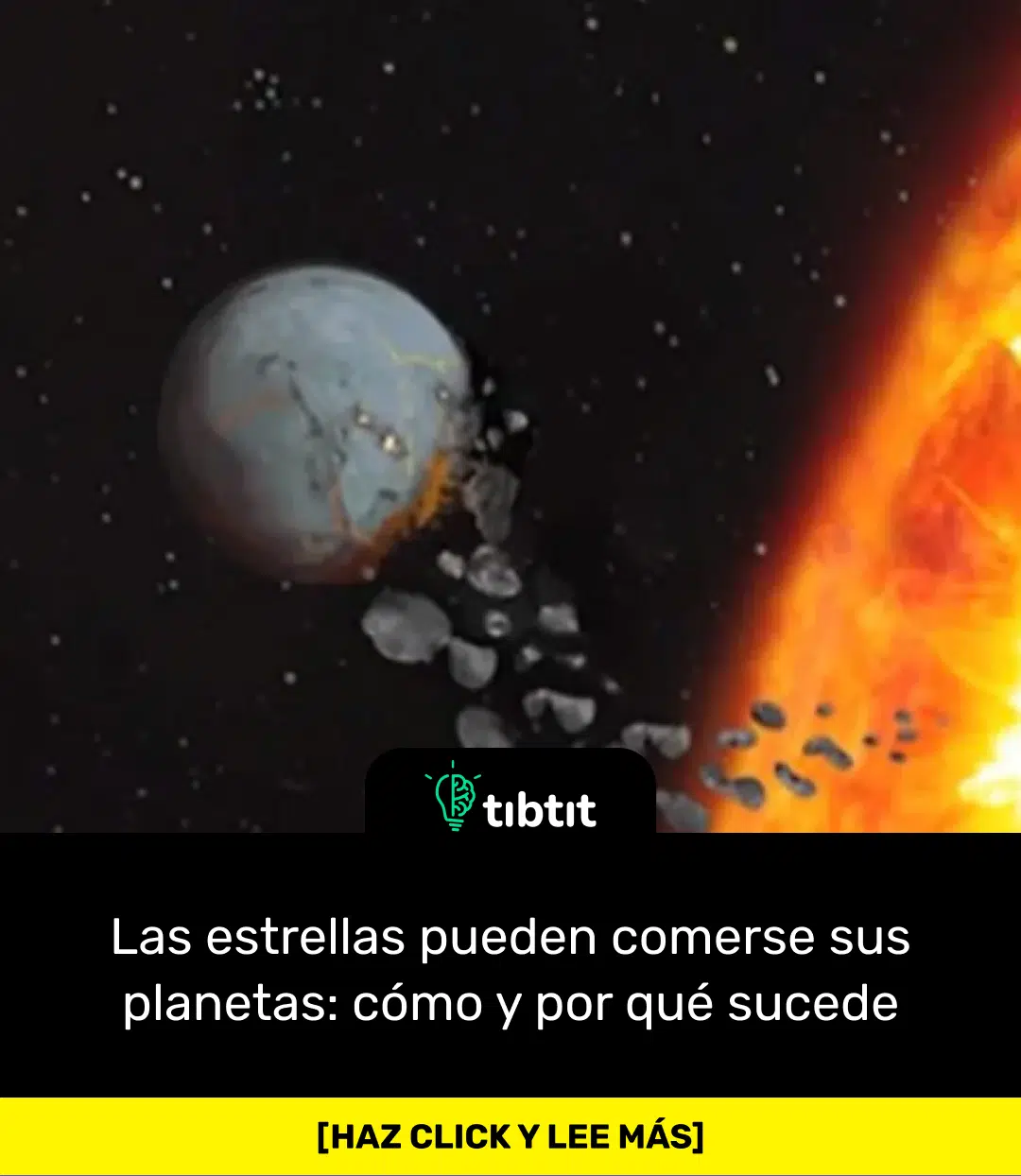 Sabías que… Las estrellas pueden comerse sus planetas: cómo y por qué sucede | Curiosidades ...
