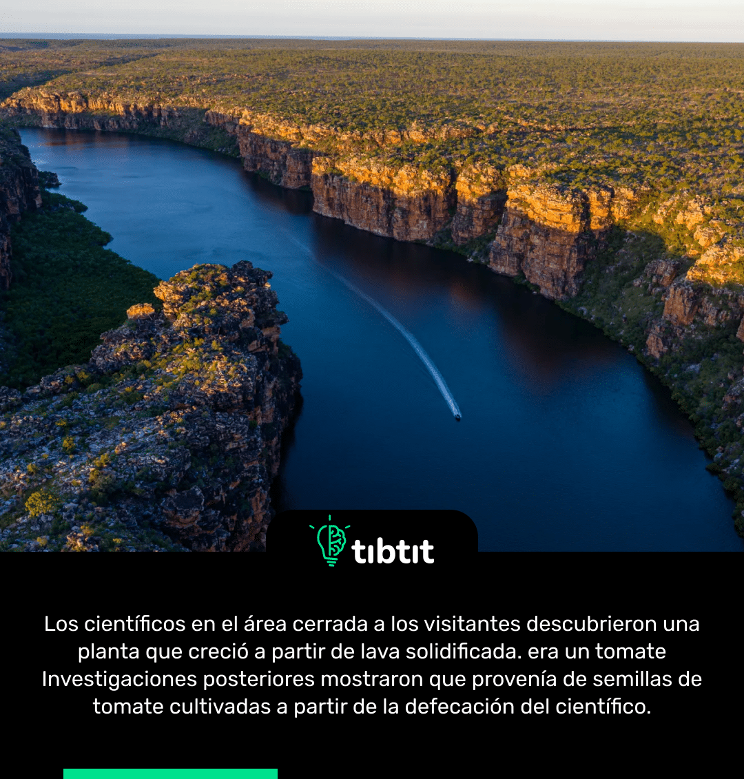 Sabías que… Los científicos en el área cerrada a los visitantes ...